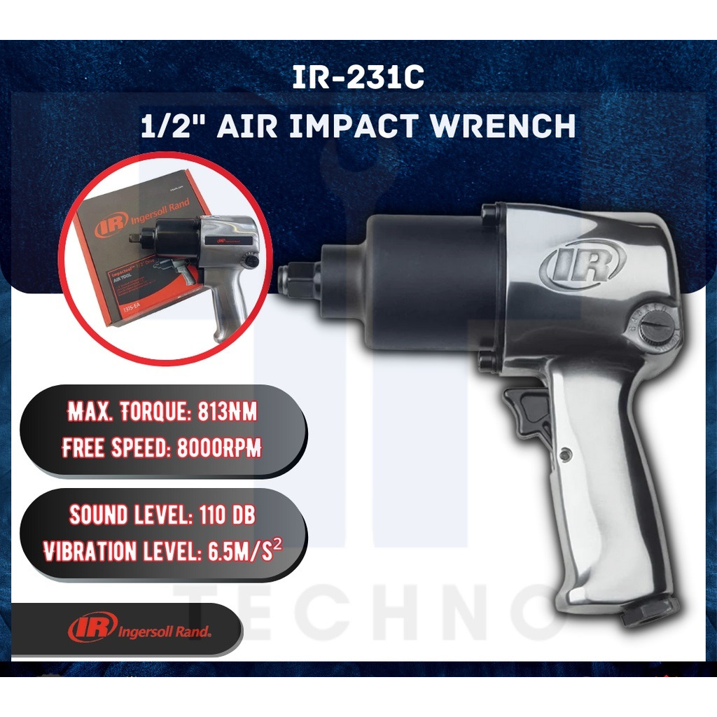 Ingersoll-Rand IR-231C 1/2' Air impact Wrench (IR231C-AP) | Shopee Malaysia