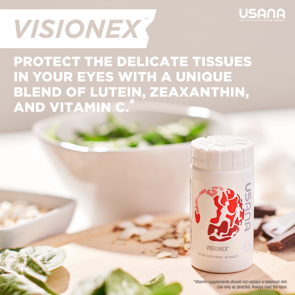 USANA Visionex - Eye Supplement 视力宝 ( New Packing ) | Shopee Malaysia