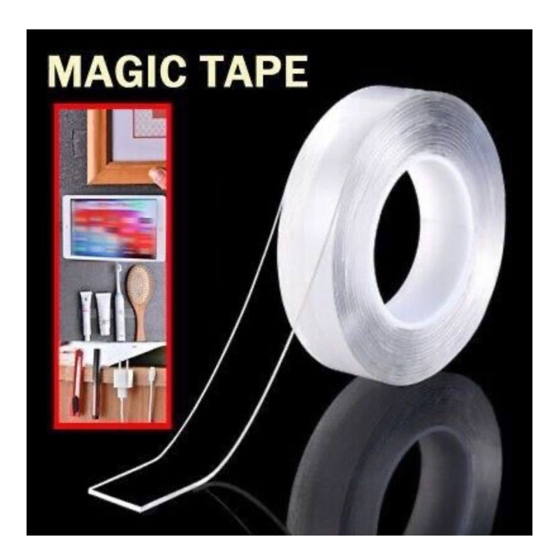 TRANSPARENT TAPE MAGIC tape serbaguna gam pelbagai barang rumah barang ...