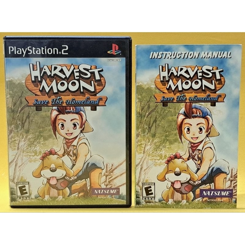 🔥HARVEST MOON SAVE THE HOMELAND🔥 PS2 CASE AND MANUAL ONLY! | Shopee ...