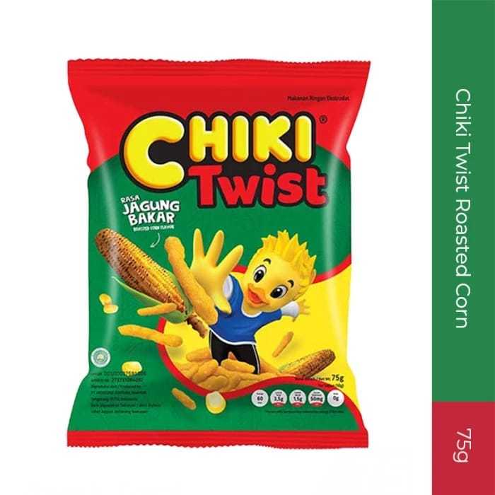 Chiki Twist Roasted Corn Chiki twist jagung Bakar Indonesia 75 gr READY ...