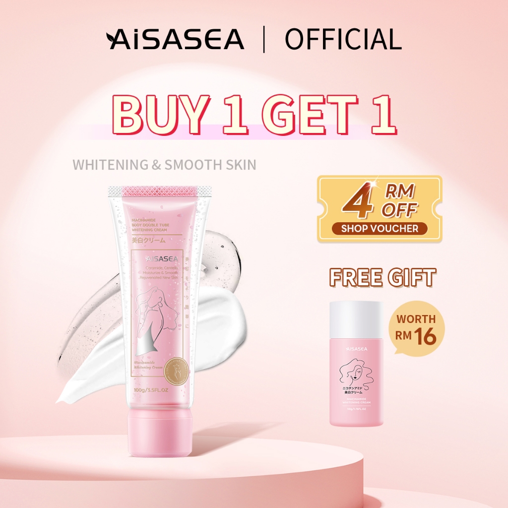 AISASEA Niacinamide Body Lotion Whitening 100g Instant Brightening ...