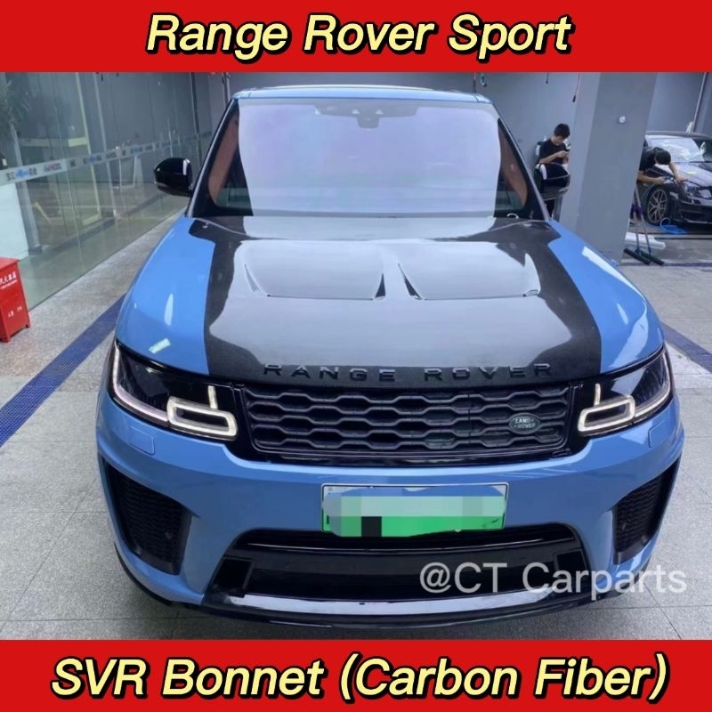 Range Rover Sport Bonnet (Carbon Fiber) Front Engine Hood | Shopee Malaysia
