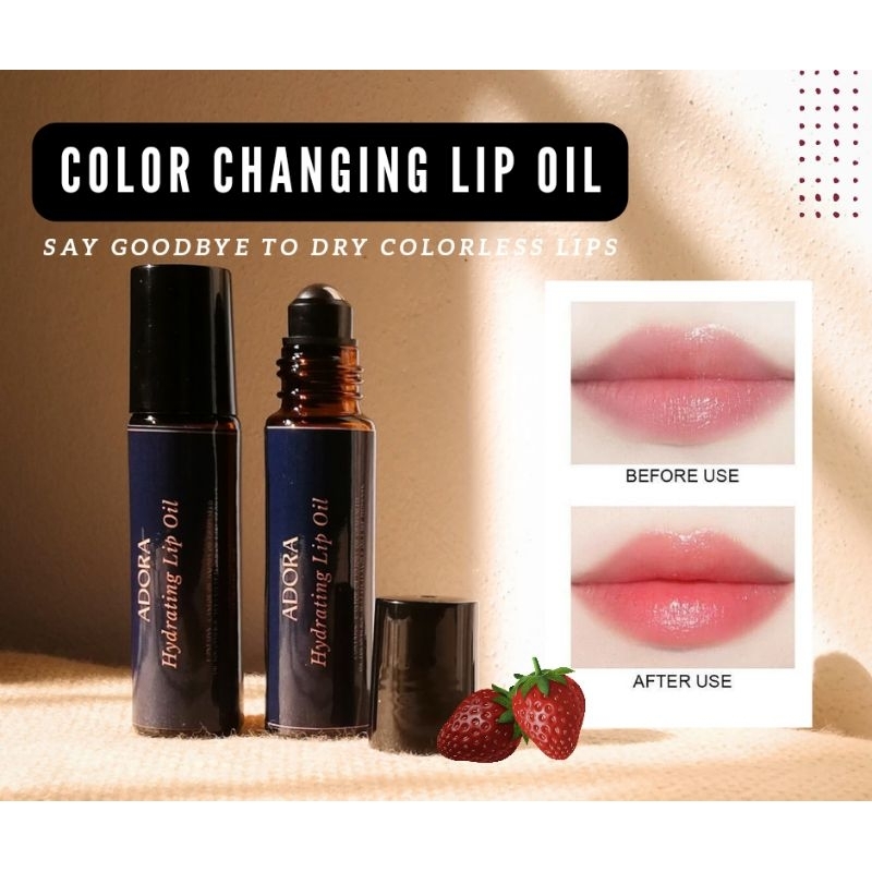 Lip Oil Hydrating Lip oil pinkish lip oil colour changing lip oil color ...