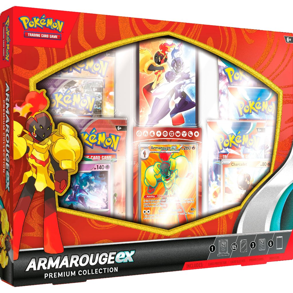 Pokemon Card Game : Premium Collection Box ( Armarouge ex / Grafaiai ex ...