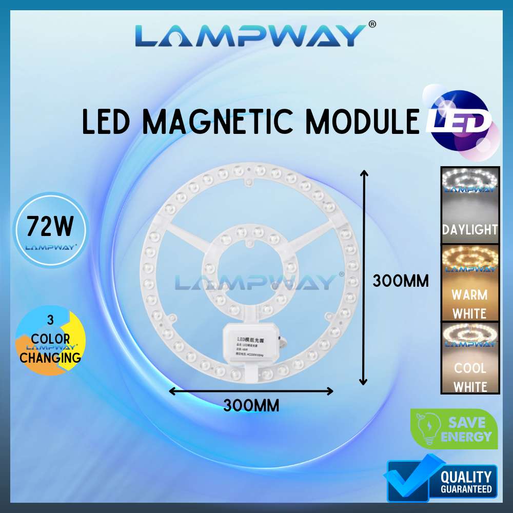 🔥🔥HOT ITEM 🔥🔥LED Magnetic Module Ceiling Lamp 36w 48w 72w Daylight ...