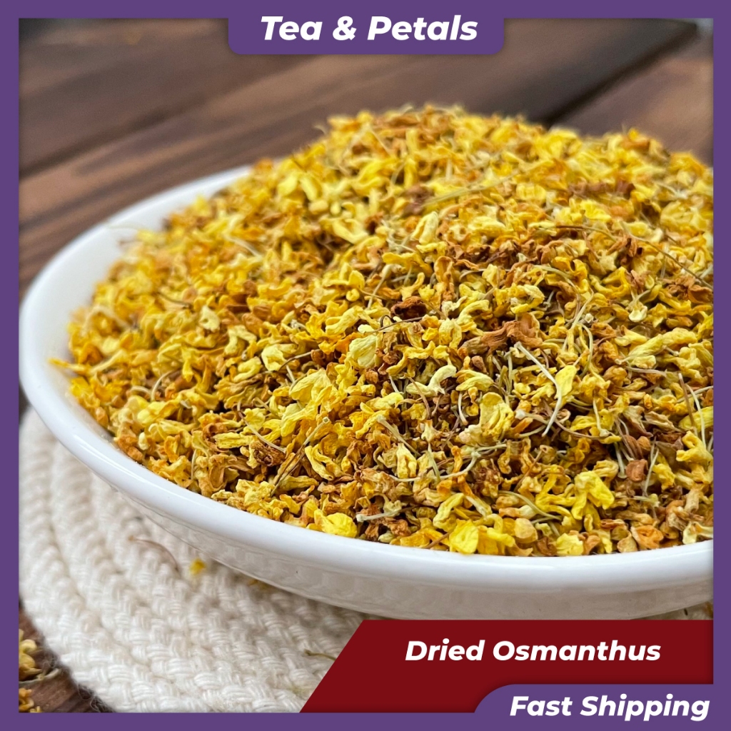 High Quality Natural Dried Osmanthus Buds Flower Tea 桂花花茶散袋 | Shopee Malaysia