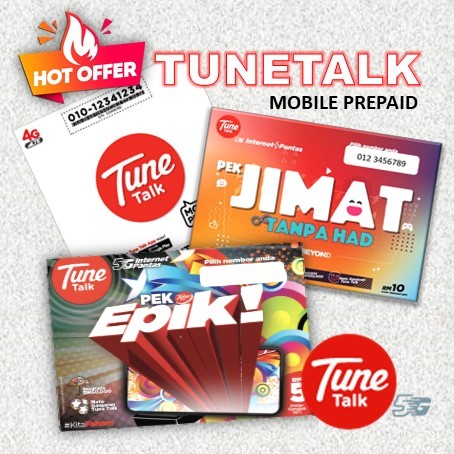 SIMKAD TUNETALK - Tunetalk Prepaid Boleh Pilih 4 Nombor Terakhir (Self ...
