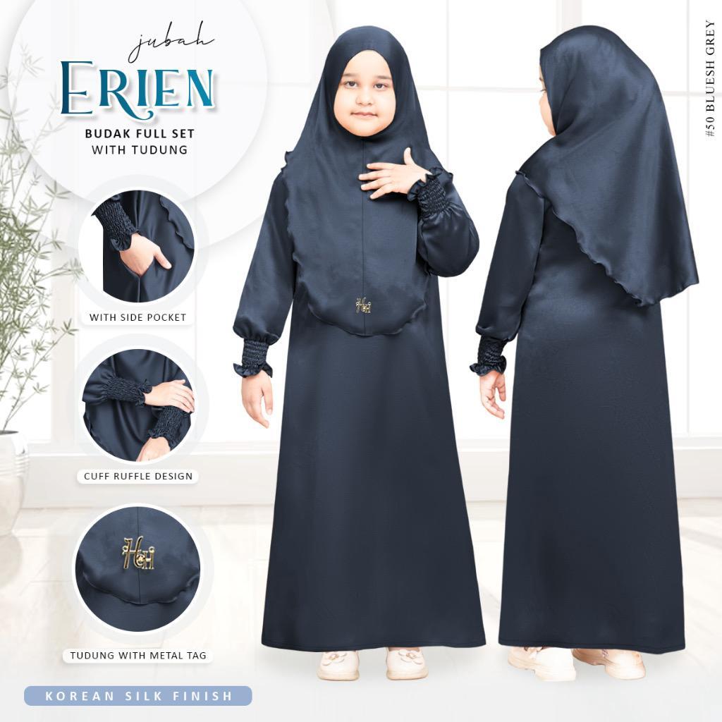 NEW ARRIVAL Kanak-Kanak Jubah Erien Full Set with Tudung by AL MADINAHA ...