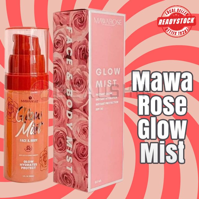 Mawarose Glow Mist by Mawar Rashid 🎀 FACE MIST 🎀 SPRAY MAKEUP 🎀 ...