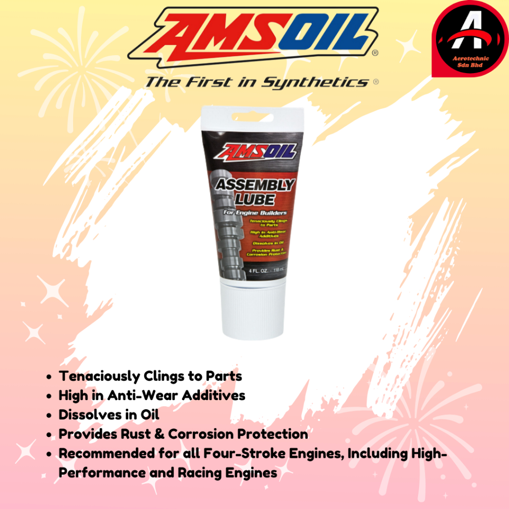 [Ready Stock] Amsoil USA Engine Assembly Lube 4oz (118ml) | Shopee Malaysia