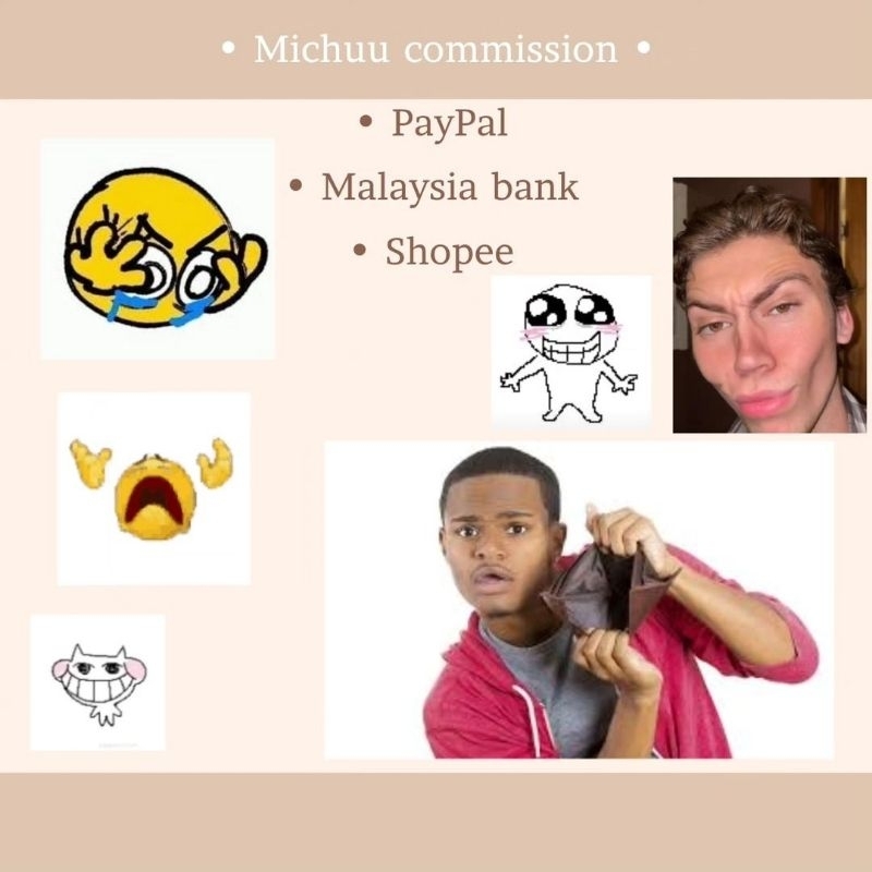 ART COMMISSION ( Michuu_.san ) (QR only) | Shopee Malaysia