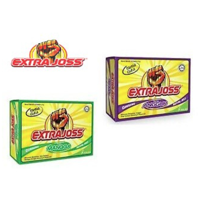 Extra Joss Mangga dan Anggur E-joss Mangga dan Anggur 1Box 6sachet NO ...