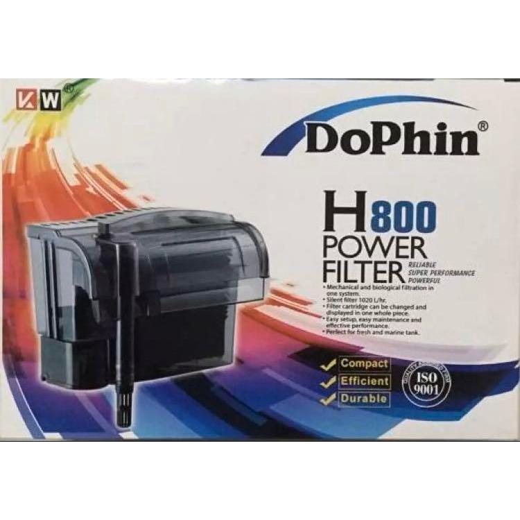 Dophin H80 | H100 | H300 power hanging filter for aquarium HANG ON Aquascape Mini tank Aqua ...