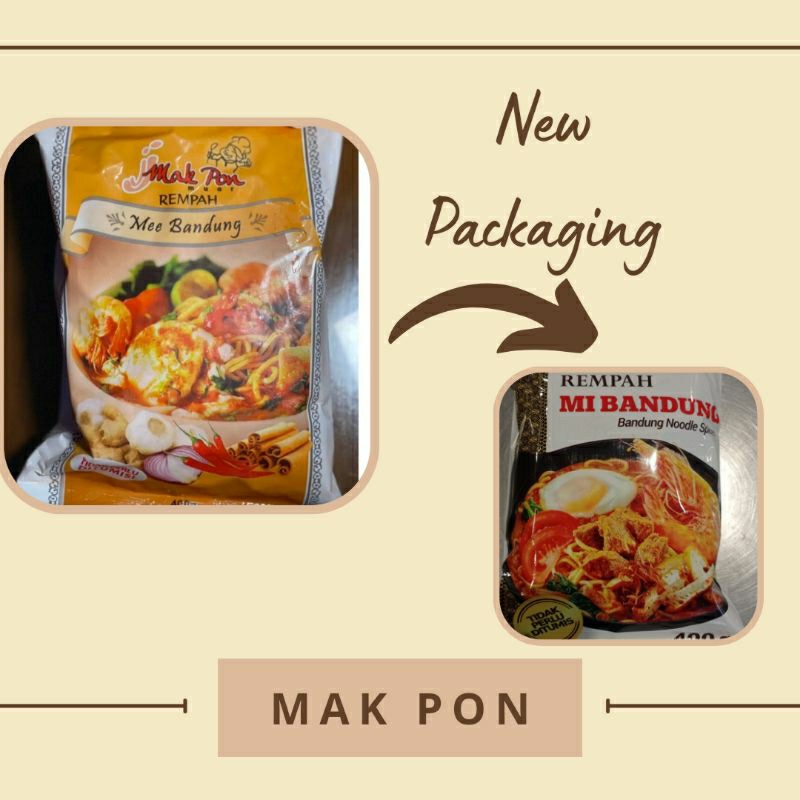 PES REMPAH MEE BANDUNG MAK PON MUAR 400g | Shopee Malaysia