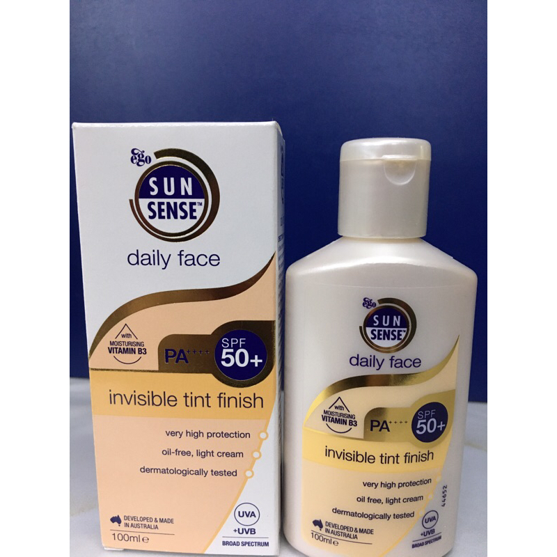 Sun sense daily face invisible tint finish 100ml | Shopee Malaysia