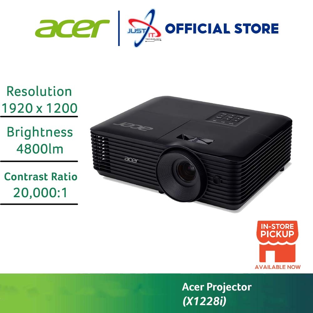 Acer X1228I DLP XGA 4500LM UK PW Projector | Shopee Malaysia