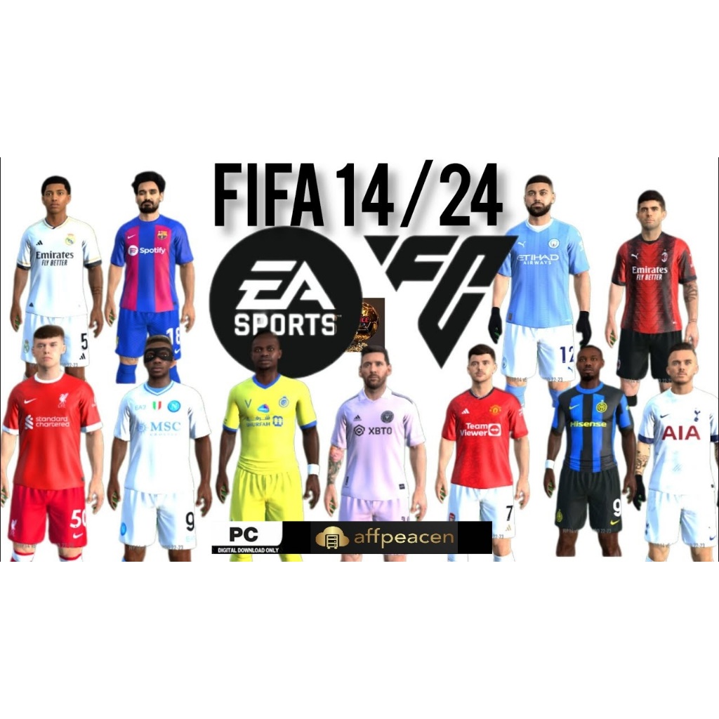 PC GAME FIFA 14 Next Season Patch 2024 FOR LOW SPEC PC LAPTOP - PC ...