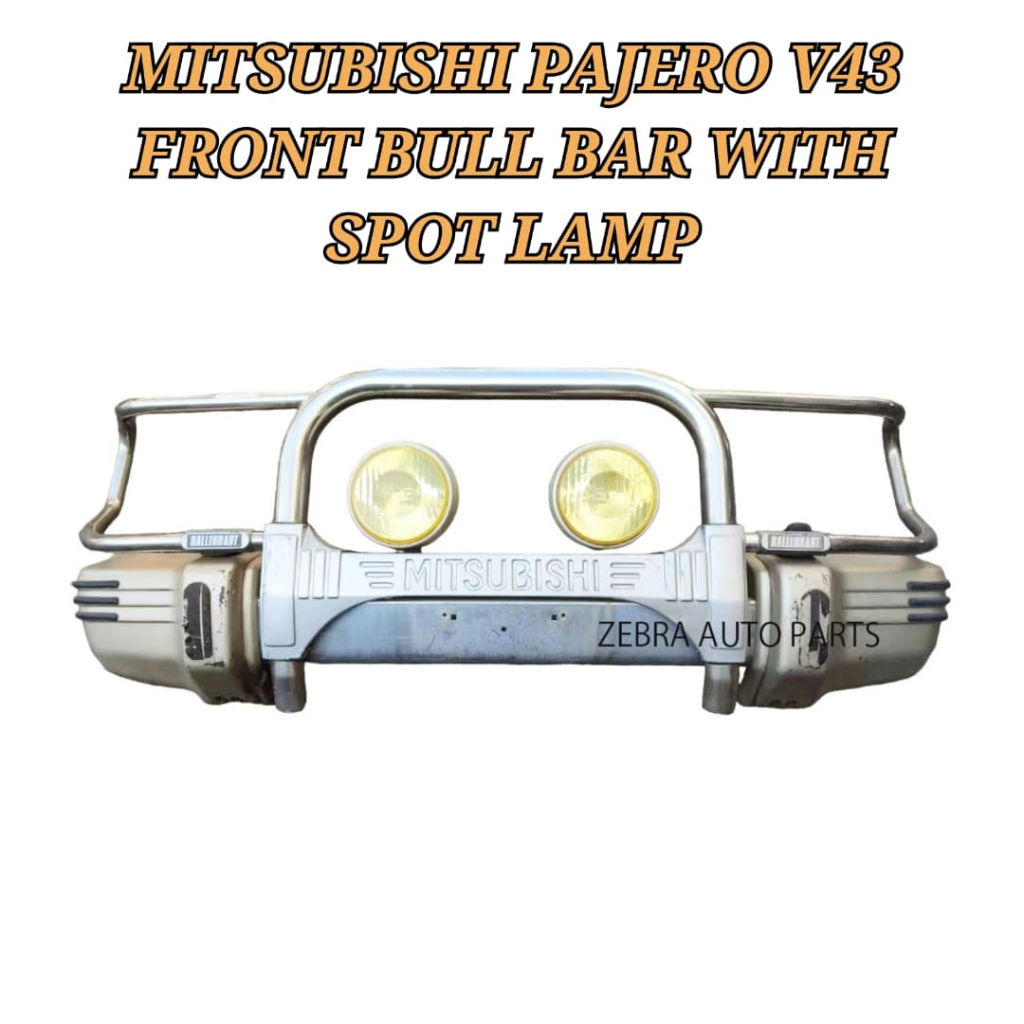 🇯🇵🇯🇵 Front Bumper / Kangaroo / Bull Bar Mitsubishi Pajero V43 82-91 ...