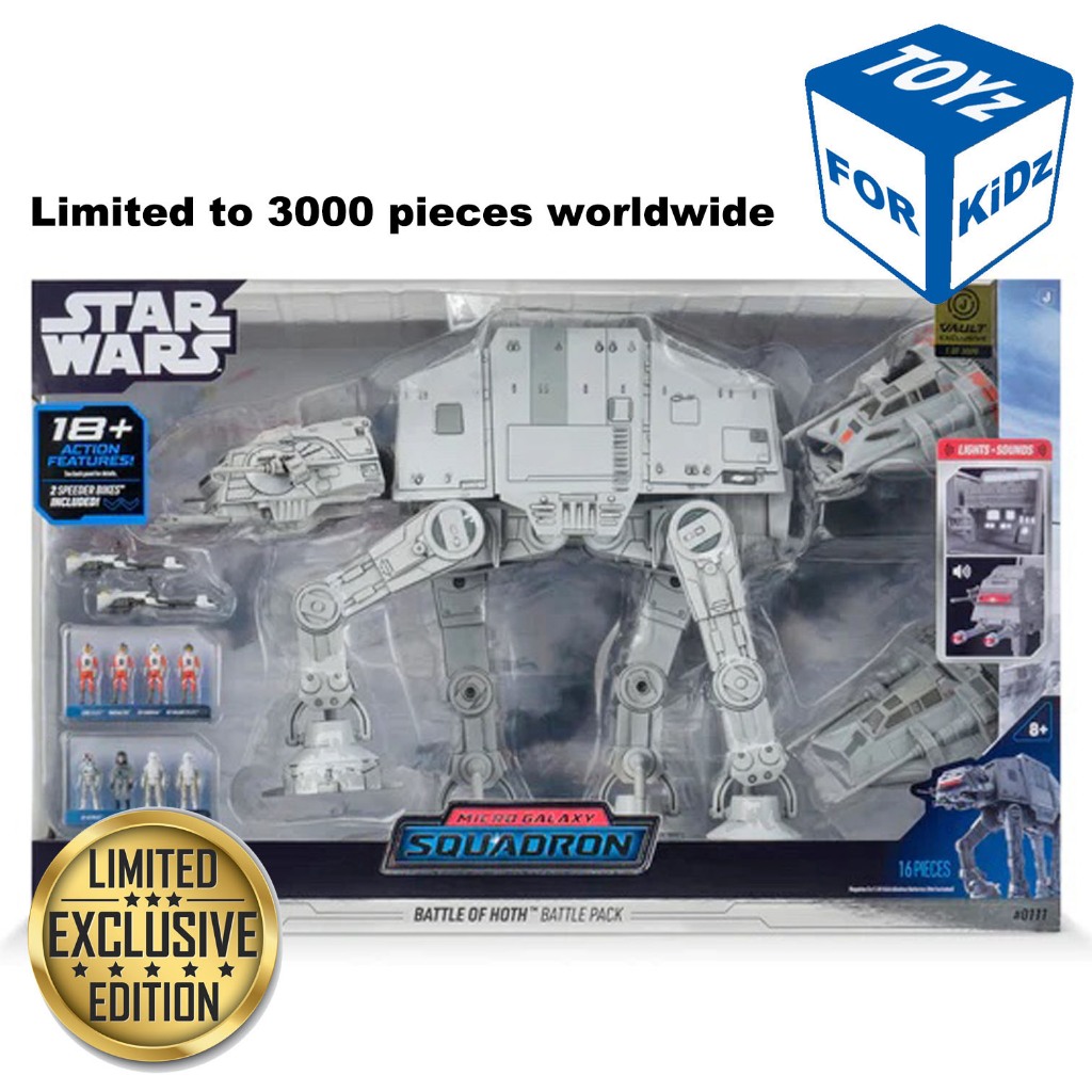 Star Wars Micro Galaxy Squadron Battle of Hoth Battle Pack Limited 3000 ...