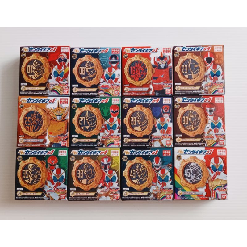 Kikai Sentai Zenkaiger SG Sentai Gear 01 04 Shokugan Power Ranger Super ...