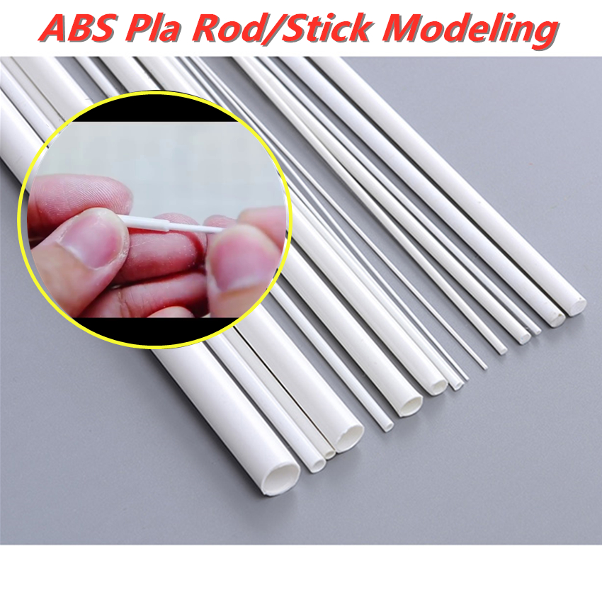 Art Work Pla Plate Pole / Stick / Square Modeling Parts 25cm Long ...