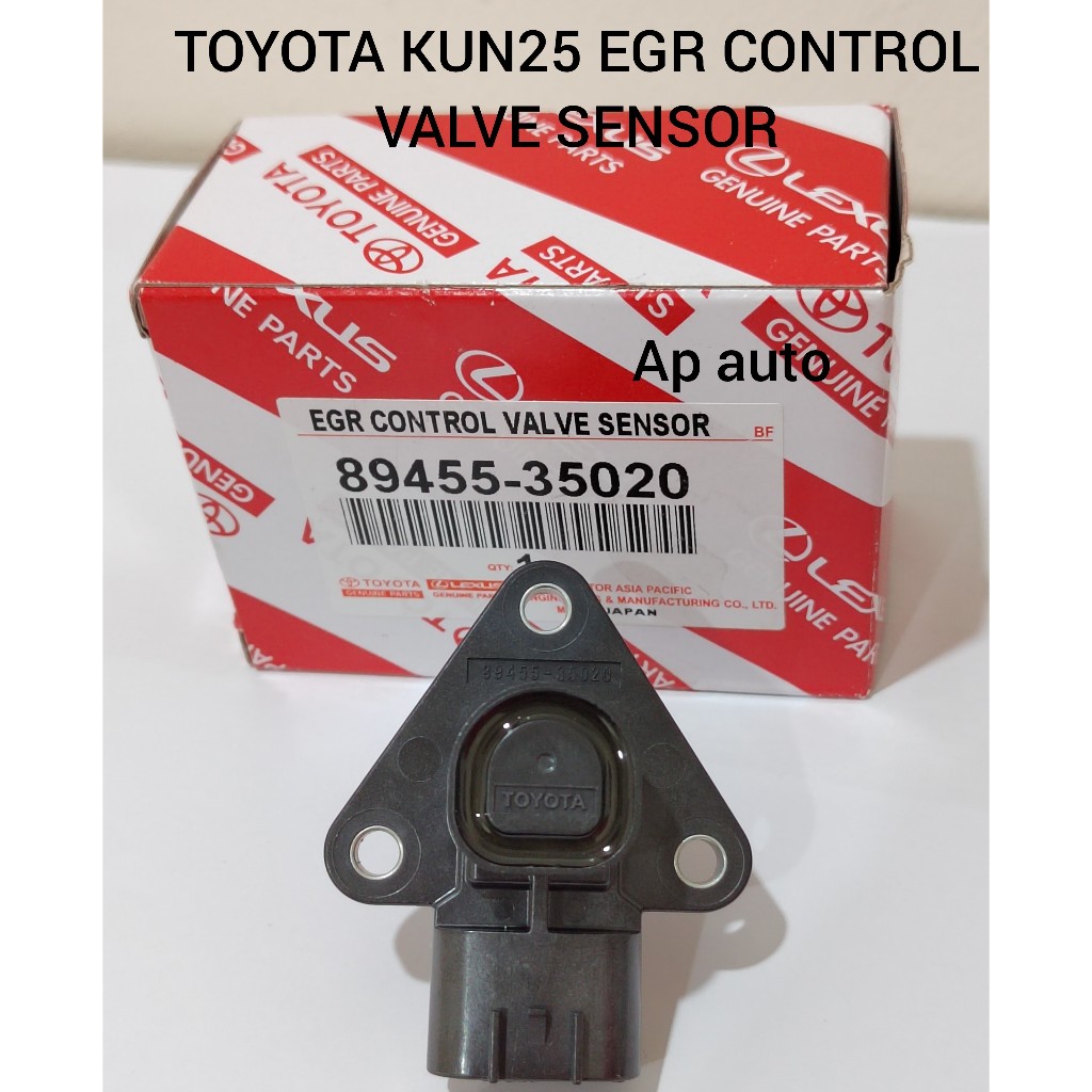 TOYOTA HILUX KUN25, KDJ120, KDJ121 EGR VALVE SENSOR 89455-35020 ...