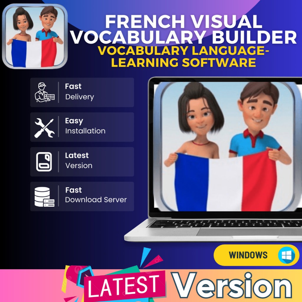 French Visual Vocabulary Builder - French vocabulary language-learning ...