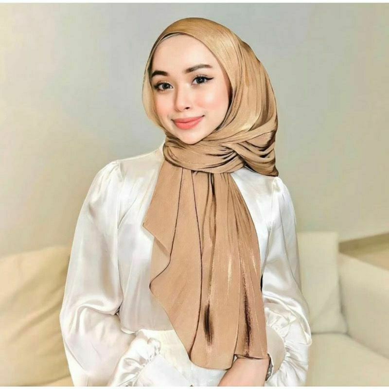 showl shimmer silk premium | Shopee Malaysia