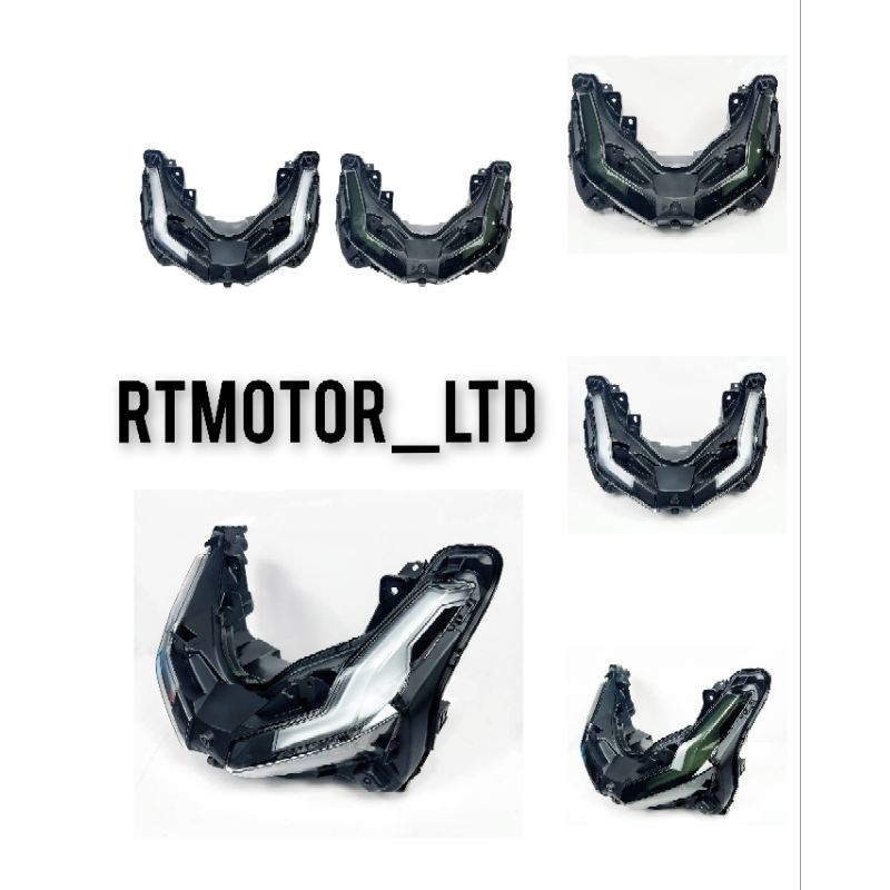 HONDA ADV150 ADV160 FRONT HEAD LAMP LED HEADLIGHT LAMPU BESAR DEPAN ...