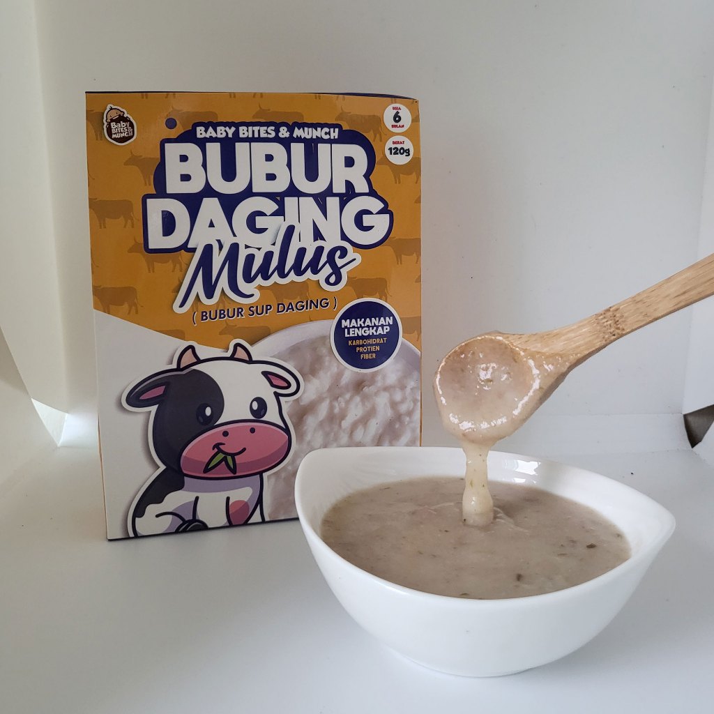 BABY FOOD BABY BITES & MUNCH PORRIDGE BUBUR READY TO EAT BAYI 6 BULAN ...