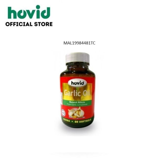 (EXP: FEB 2027) Hovid Garlic Oil 60s | Shopee Malaysia