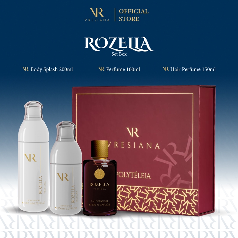 VRESIANA ROZELLA SET BOX COLLECTION Perfume Minyak Wangi Parfum | Shopee Malaysia