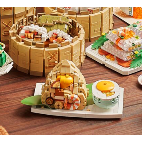 LOZ 1266/1267 CANTONESE DIM SUM FOODS CHINESE STYLE MINI BUILDING ...