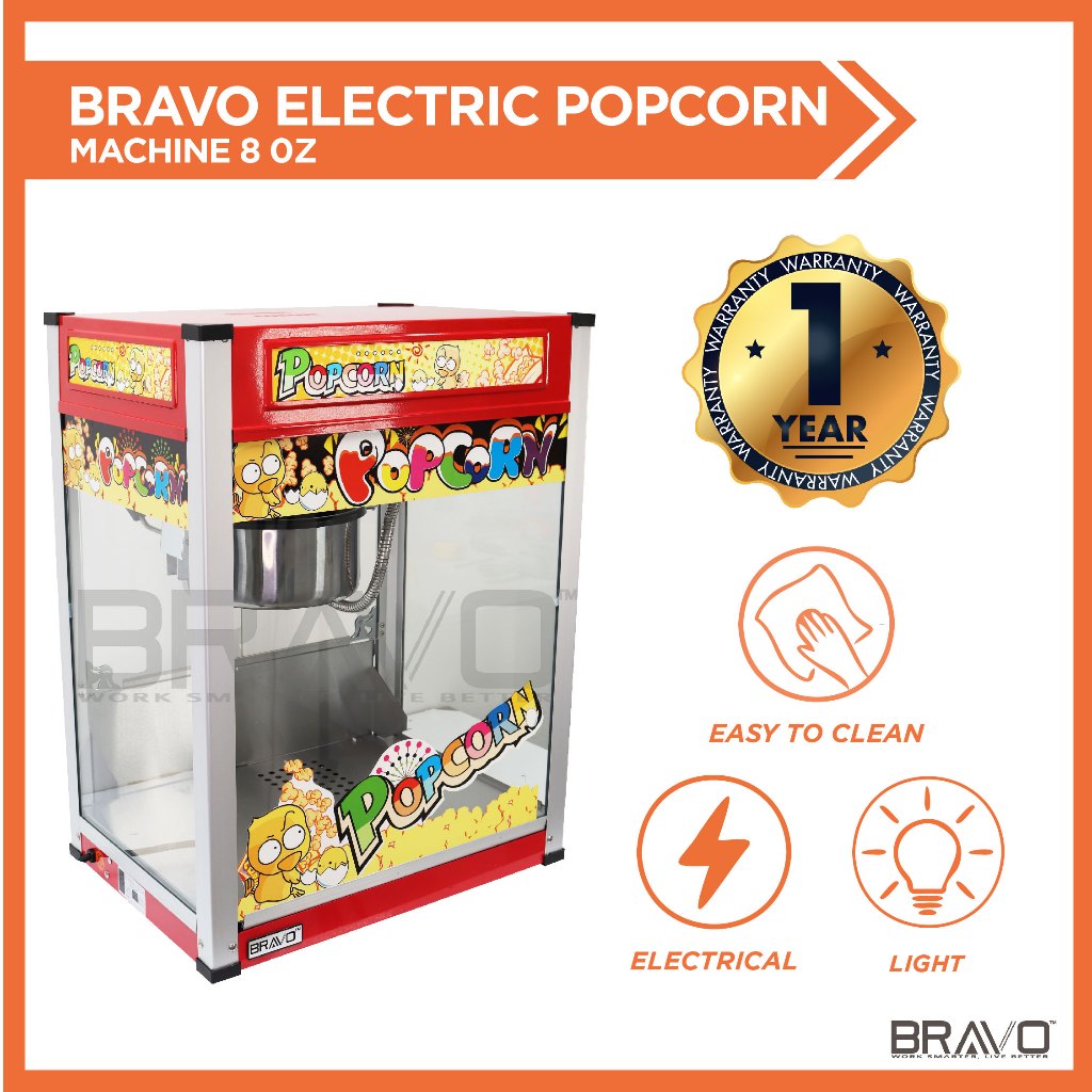 BRAVO Single Pot Electric-8 Oz With Warmer At Bottom Commercial ...