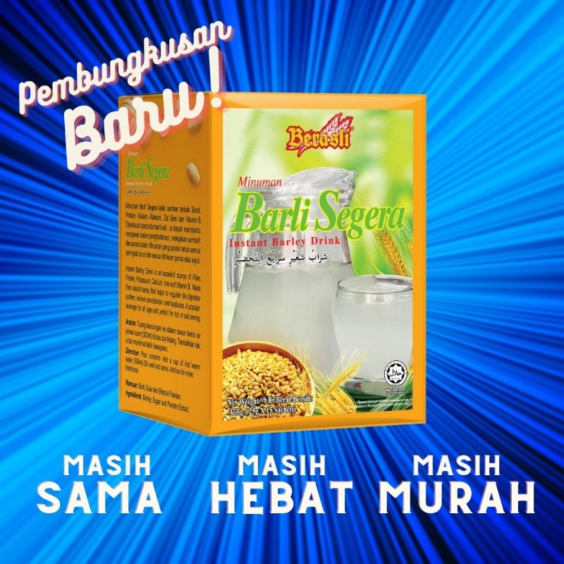 COMBO (5 BOX) MINUMAN BARLI SEGERA BERASLI | Shopee Malaysia