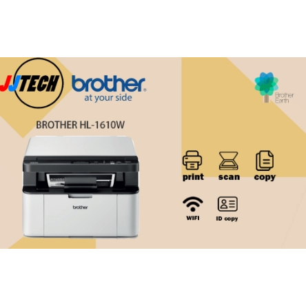 Brother DCP-1610W 1610 DCP1610W Wireless Laser Printer | Shopee Malaysia