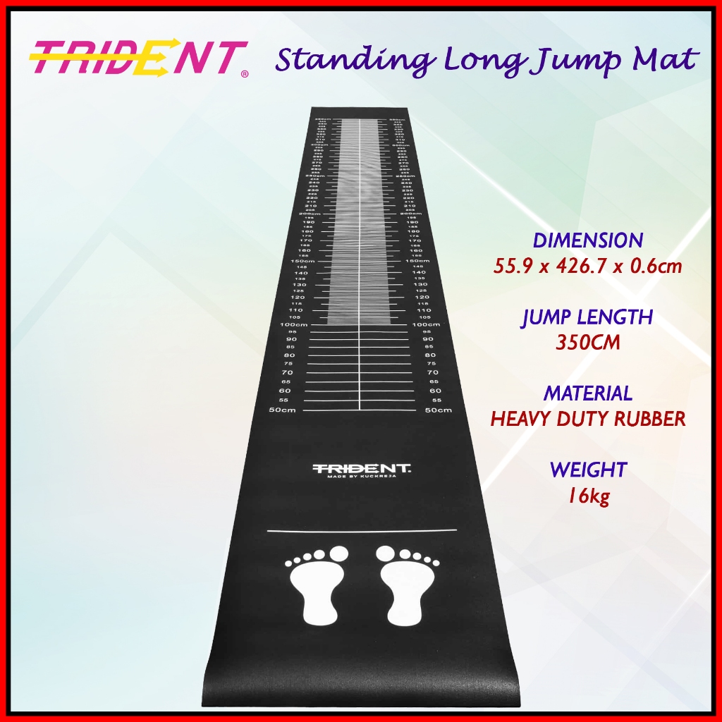 Trident Standing Long Jump Mat Lompat Jauh | Shopee Malaysia