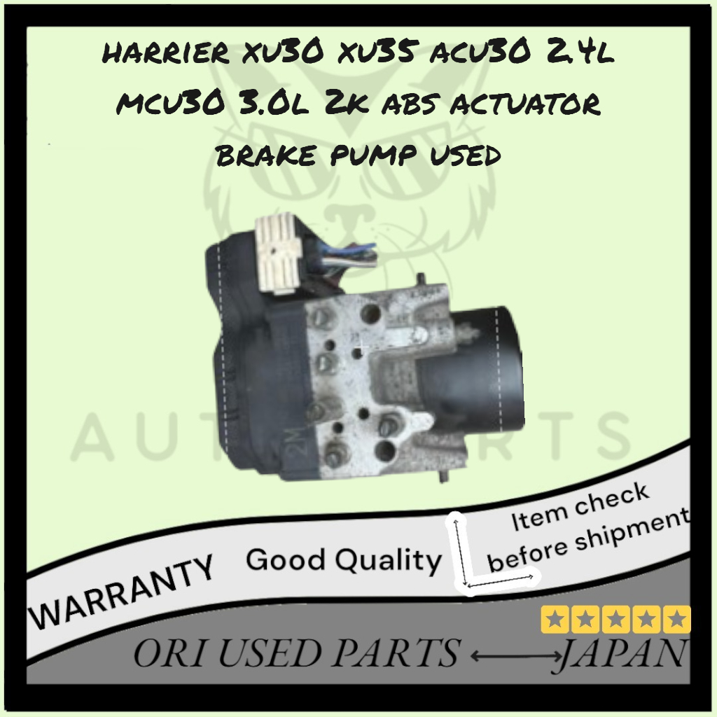 Toyota Harrier XU30 XU35 ACU30 ACU35 2.4L MCU30 MCU35 3.0L 2K ABS ...