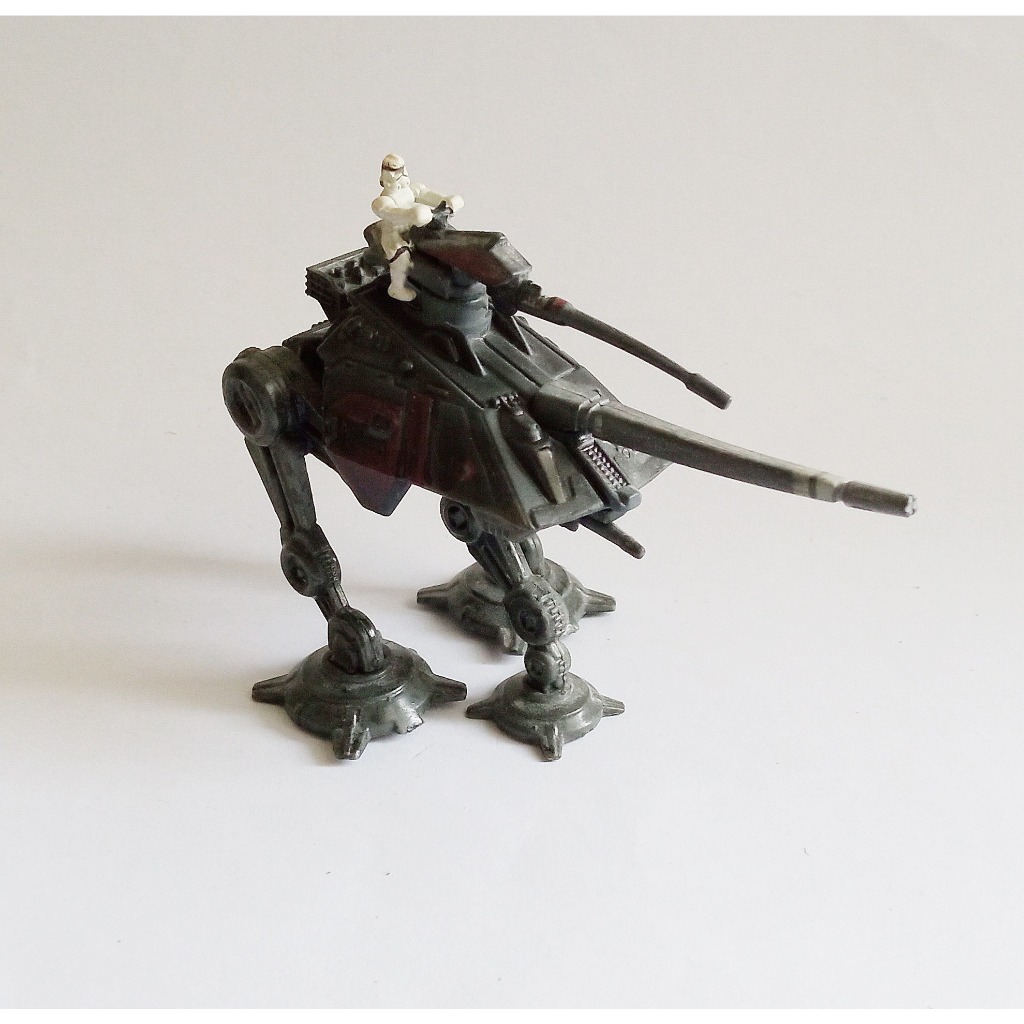 HASBRO GALOOB 2007 STAR WARS TITANIUM SERIES AT-AP WALKER DIECAST ...