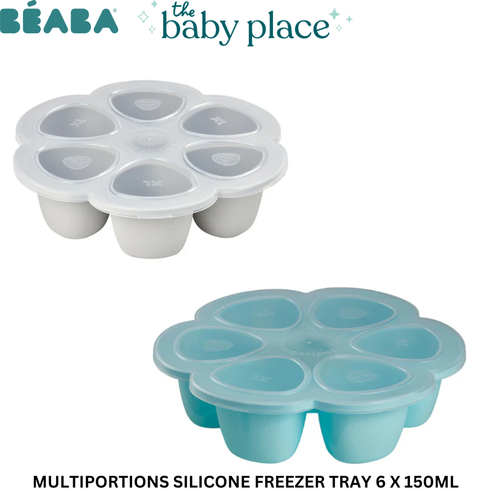 BEABA MULTIPORTIONS SILICONE FREEZER TRAY 6 X 150ML | Shopee Malaysia