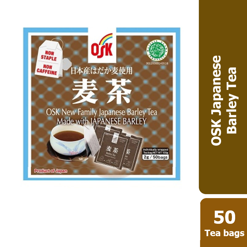 OSK Japanese Barley Tea 2gm x 50 Tea Bags | Shopee Malaysia