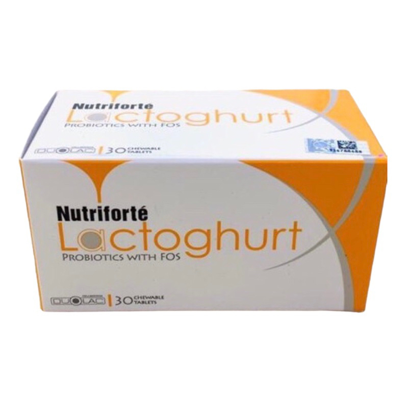 Lactoghurt Probiotics Chewable Tablet 60’s / 2x60’s foc 30’s | Shopee ...