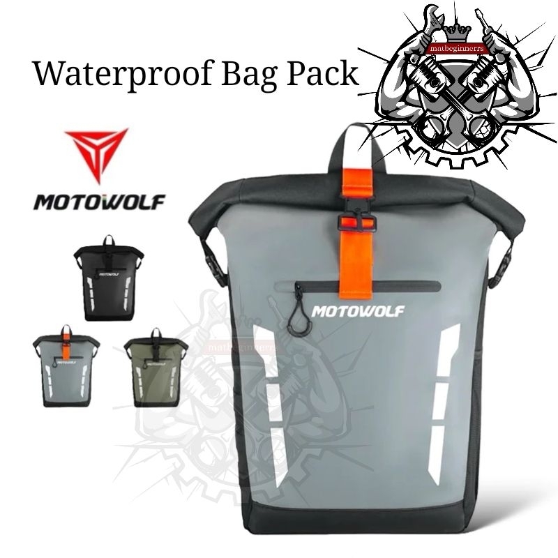 Motowolf MDL 0716 Backback Waterproof rainproof backpack for ...