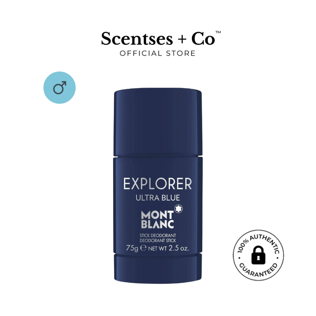 Montblanc Explorer Ultra Blue Deodorant Stick 75g | Shopee Malaysia