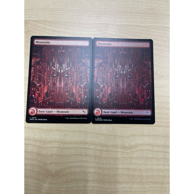 (MKM) Basic land - Mountain | Shopee Malaysia