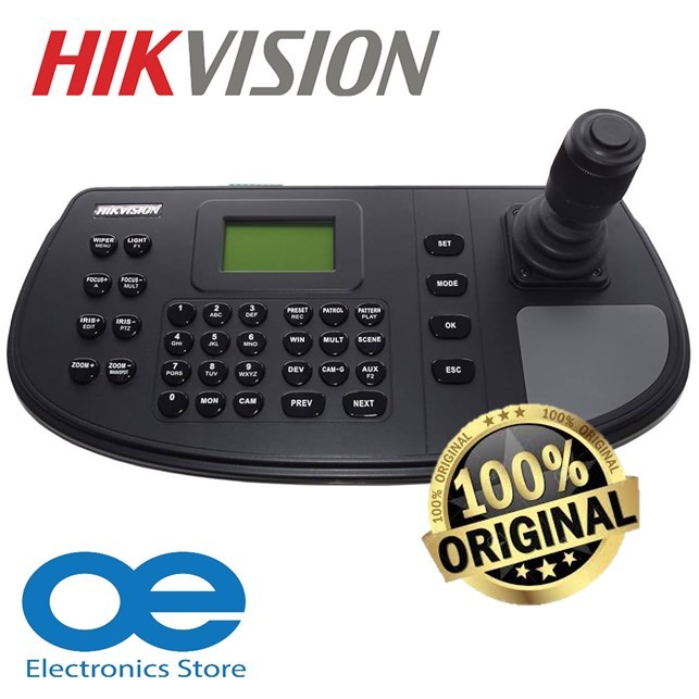 HIKVISION DS-1006KI CCTV RS485 Joystick 128 x 64 Screen Used Control ...