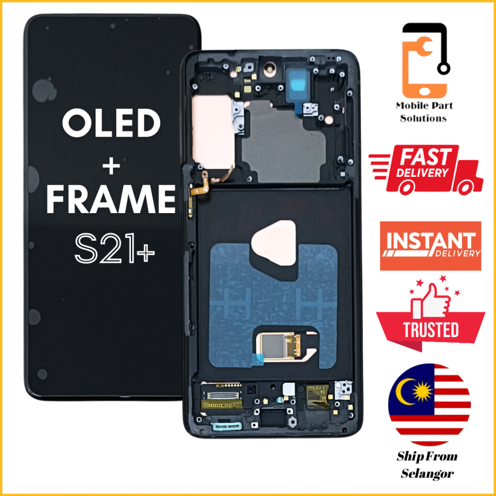 [MPS]FOR SAM S21 PLUS OLED+FRAME LCD TOUCH SCREEN DIGITIZER | Shopee ...