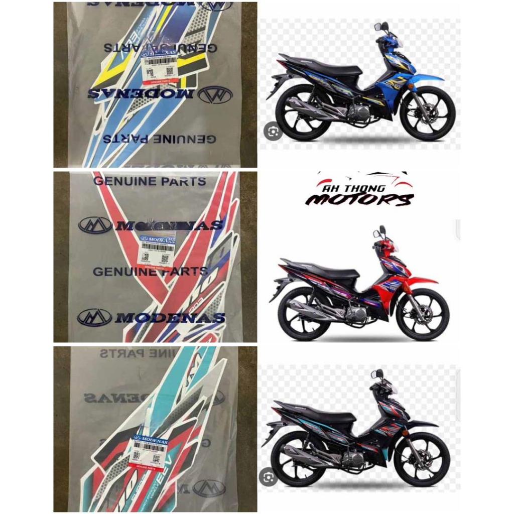 Modenas MR3 /Kriss110 Euro3 (Disc Brake) (2022) Stripe Set/ Set Pattern ...