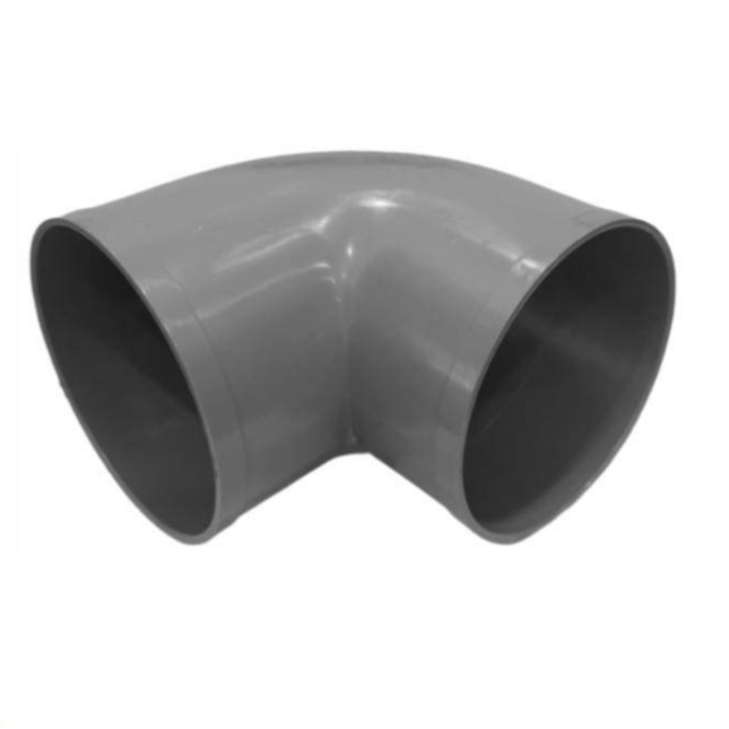 PVC 90-Degree Elbow Pipe Connector 4'' | Shopee Malaysia